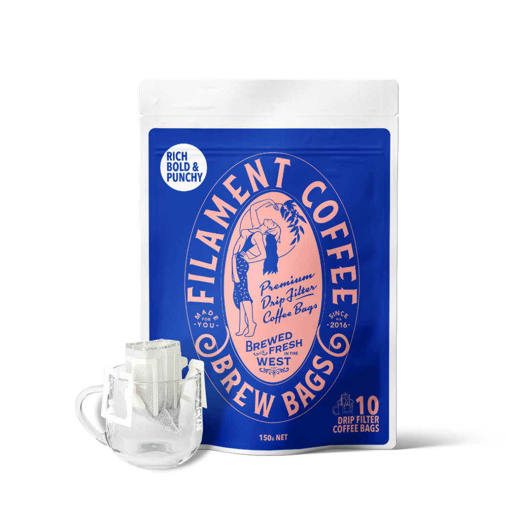 Filament Coffee Brew Bags - Rich Bold & Punchy (150g | 10 Drip Filter