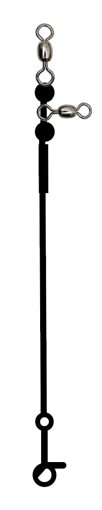 Vexed Singlenoster Blank Rig 40lb 3pce