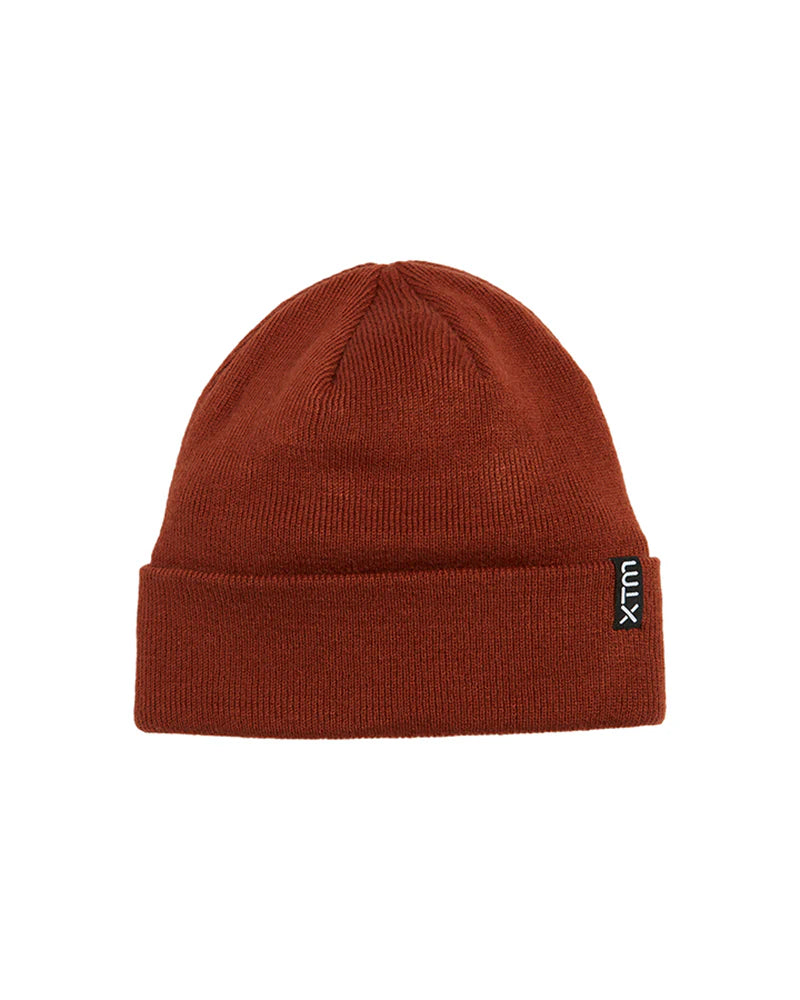 XTM Performance Finley Roll Up Beanie - Brick