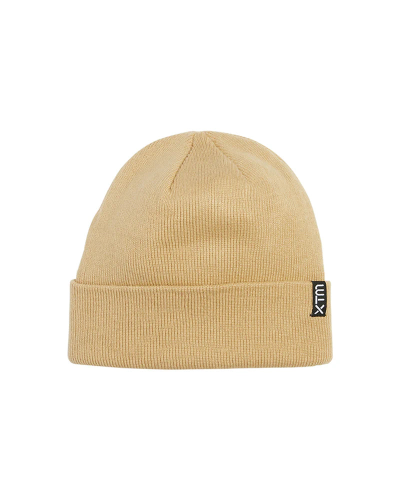 XTM Performance Finley Roll Up Beanie - Sand