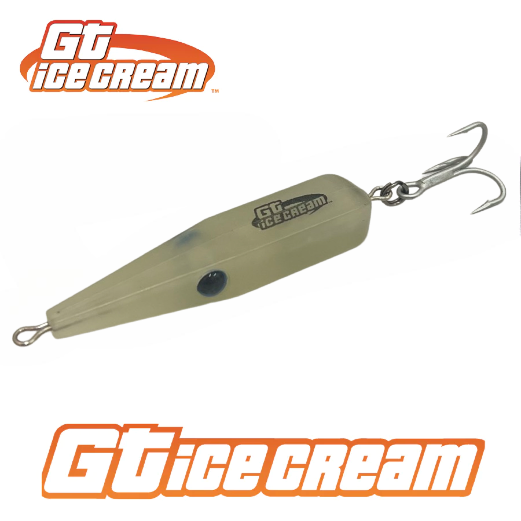 GT Ice Cream Lure 1oz Glow