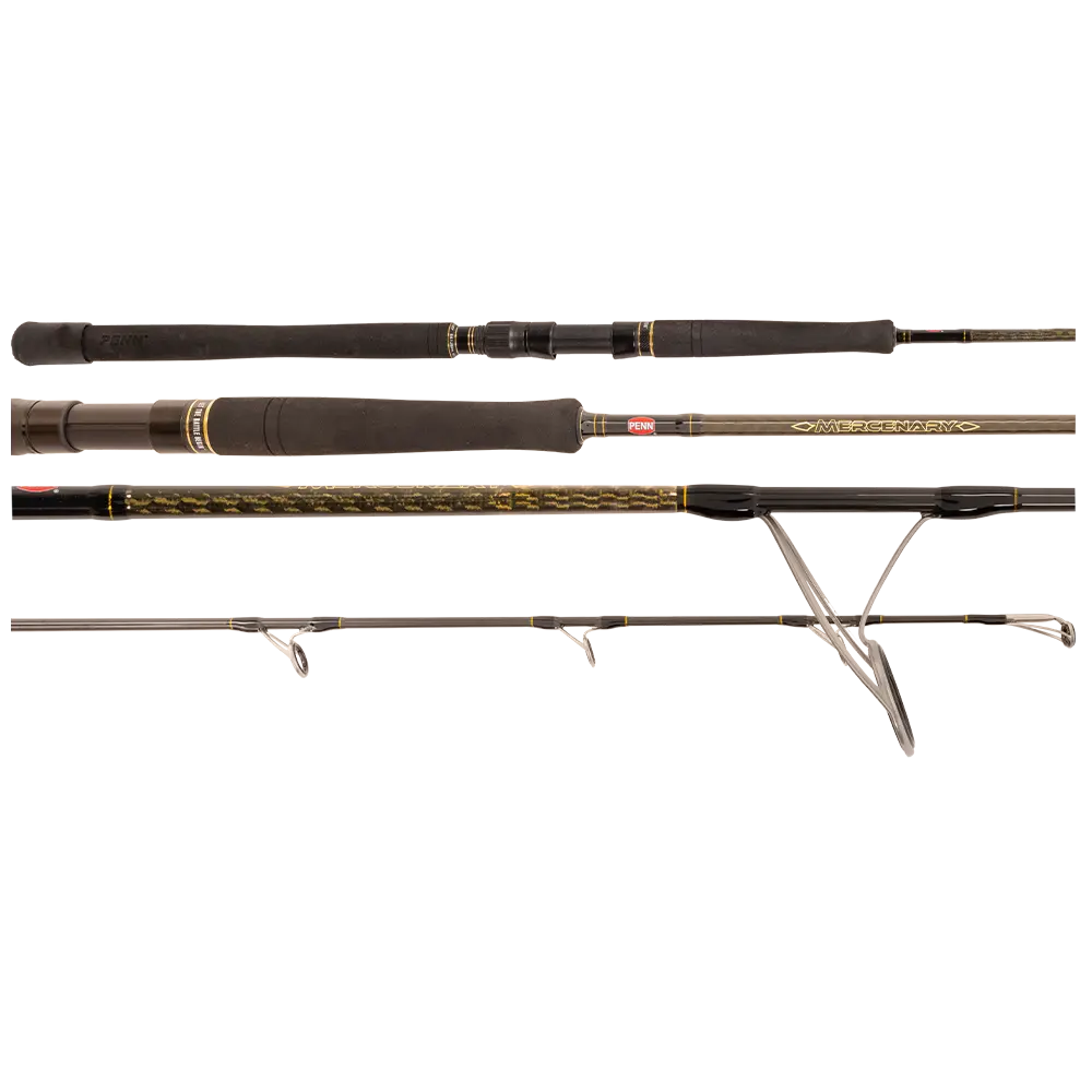 Penn Mercenary Rods - Spinning Models