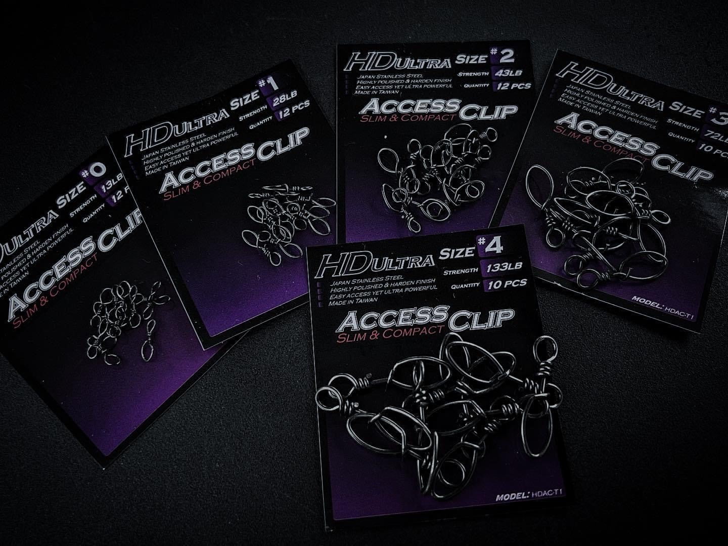 Oceans Legacy Access Clips Size 4 10pce