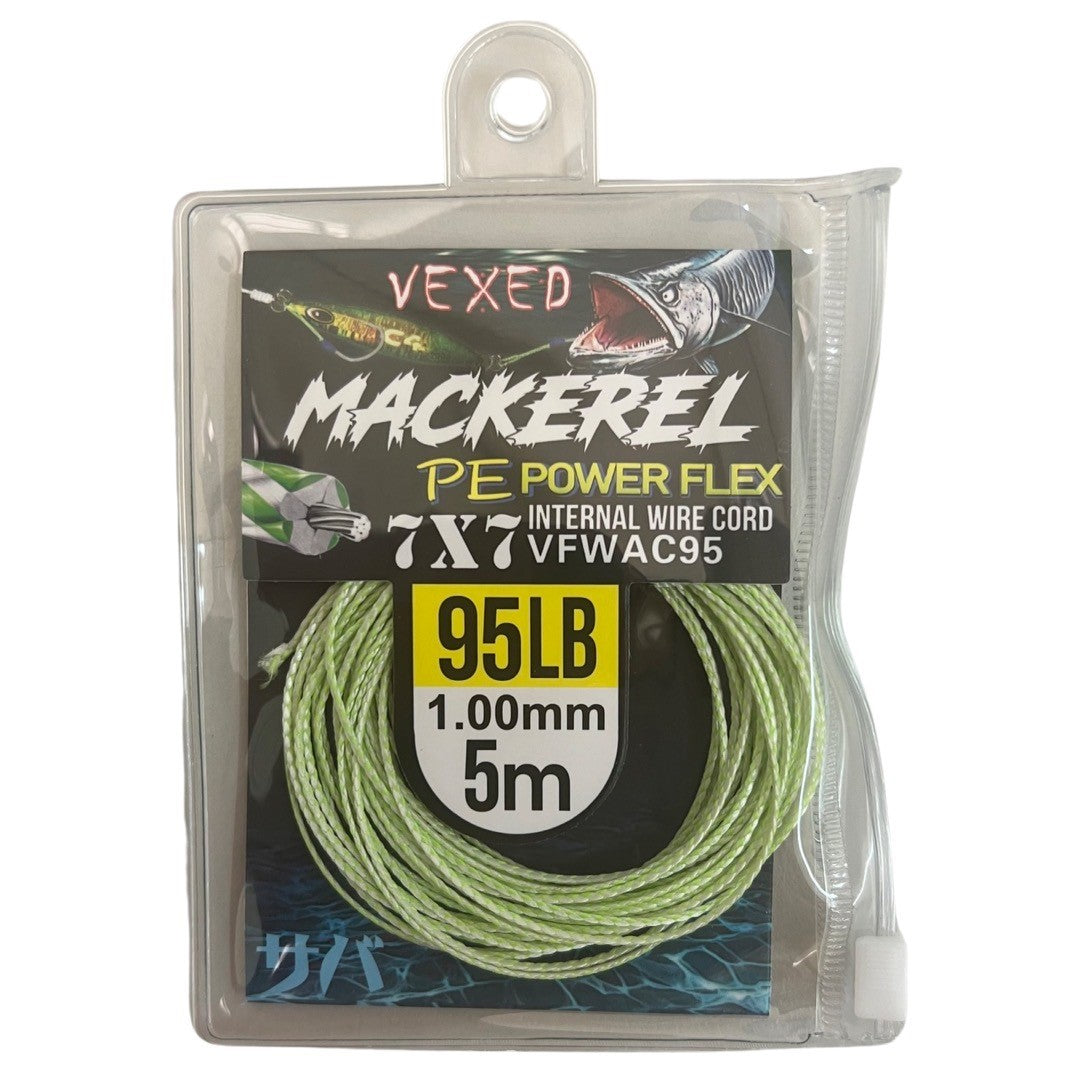 Vexed PE Power Flex Glow Leader 95lb 5m