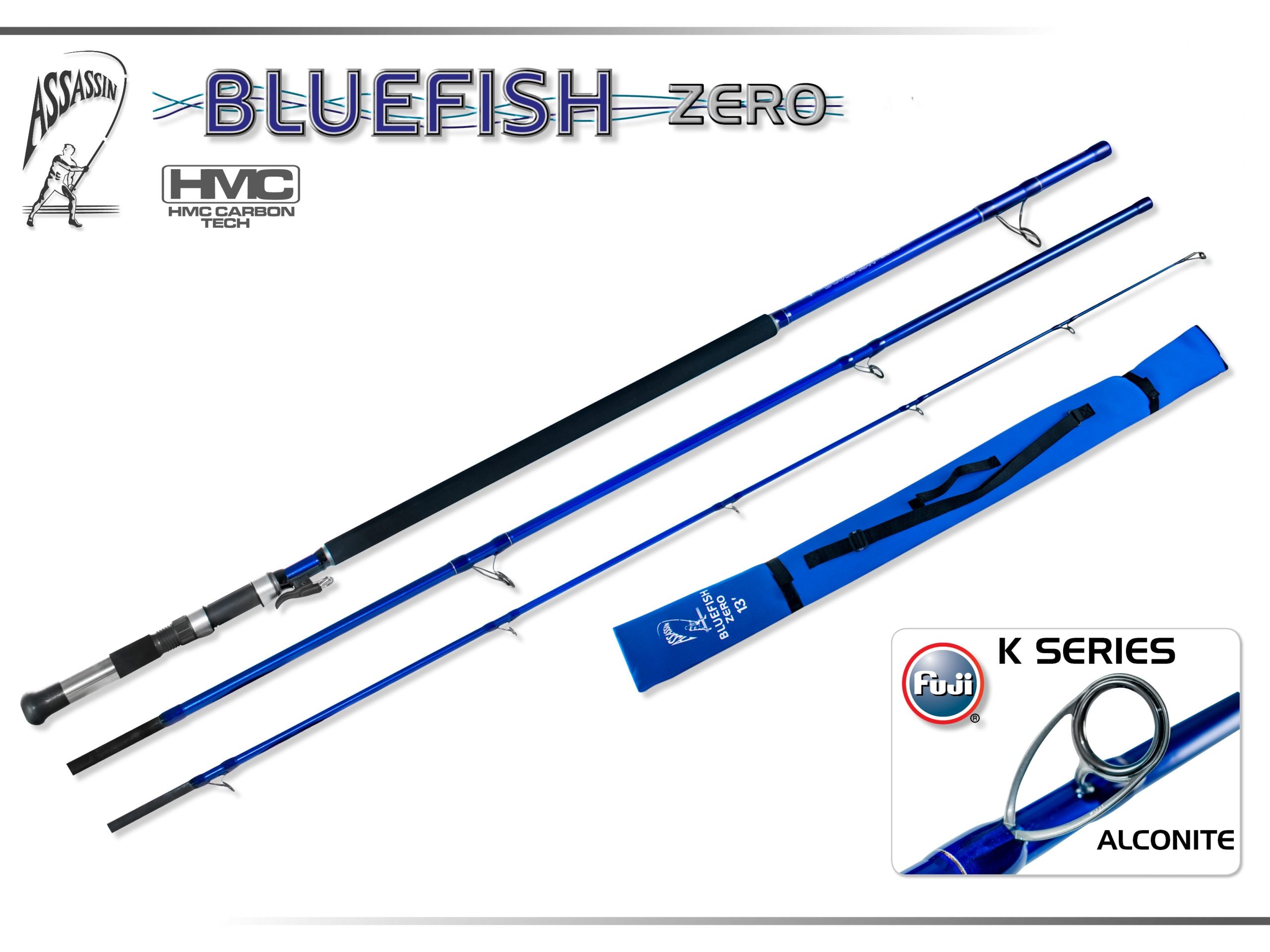 Assassin Bluefish Zero Rod 14ft 3pce Medium 2-4oz